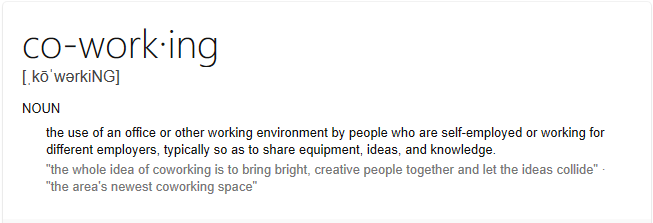 What is Coworking?